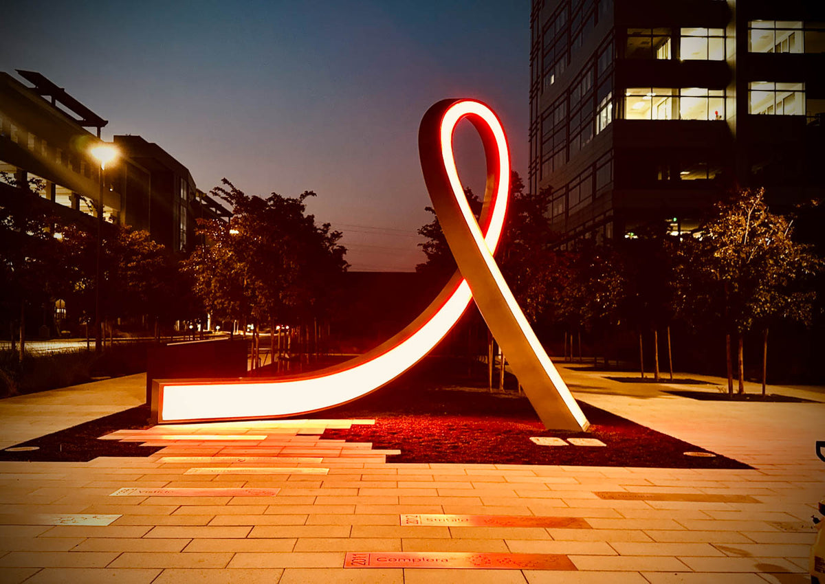 Cancer Ribbon / Gilead Discovery Path – Visiolite®